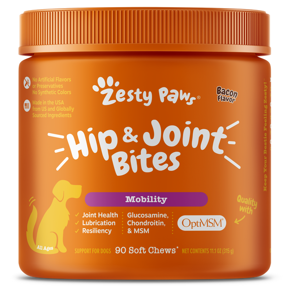 Joint supplements for dogs: Science-backed Hip & Joint Bites – Zesty ...